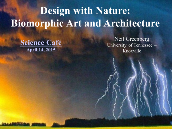 Dr. Neil Greenberg » 2015 lecture: Biomorphic Art and Architecture ...