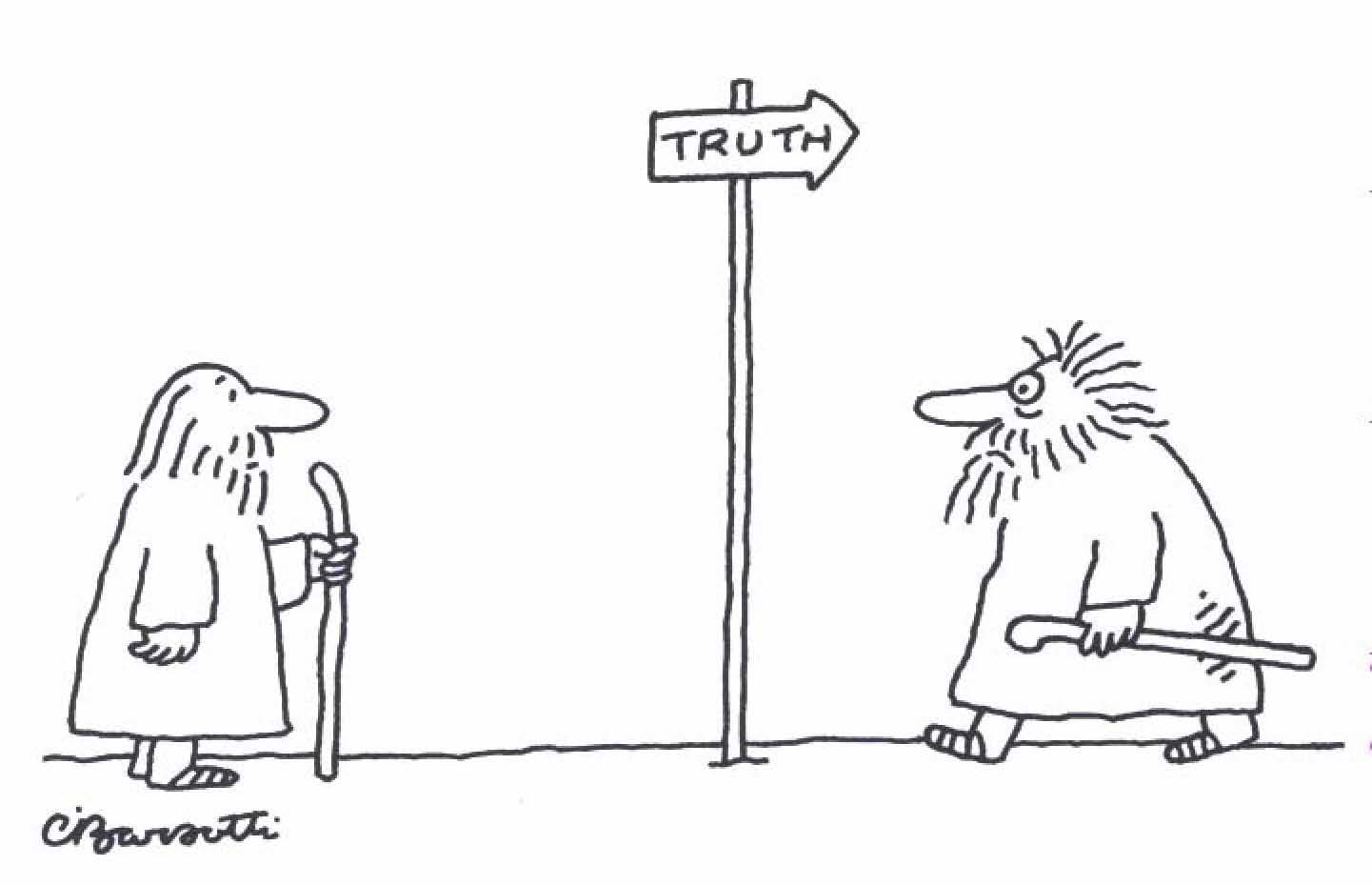 Dr. Neil Greenberg » Truth cartoon